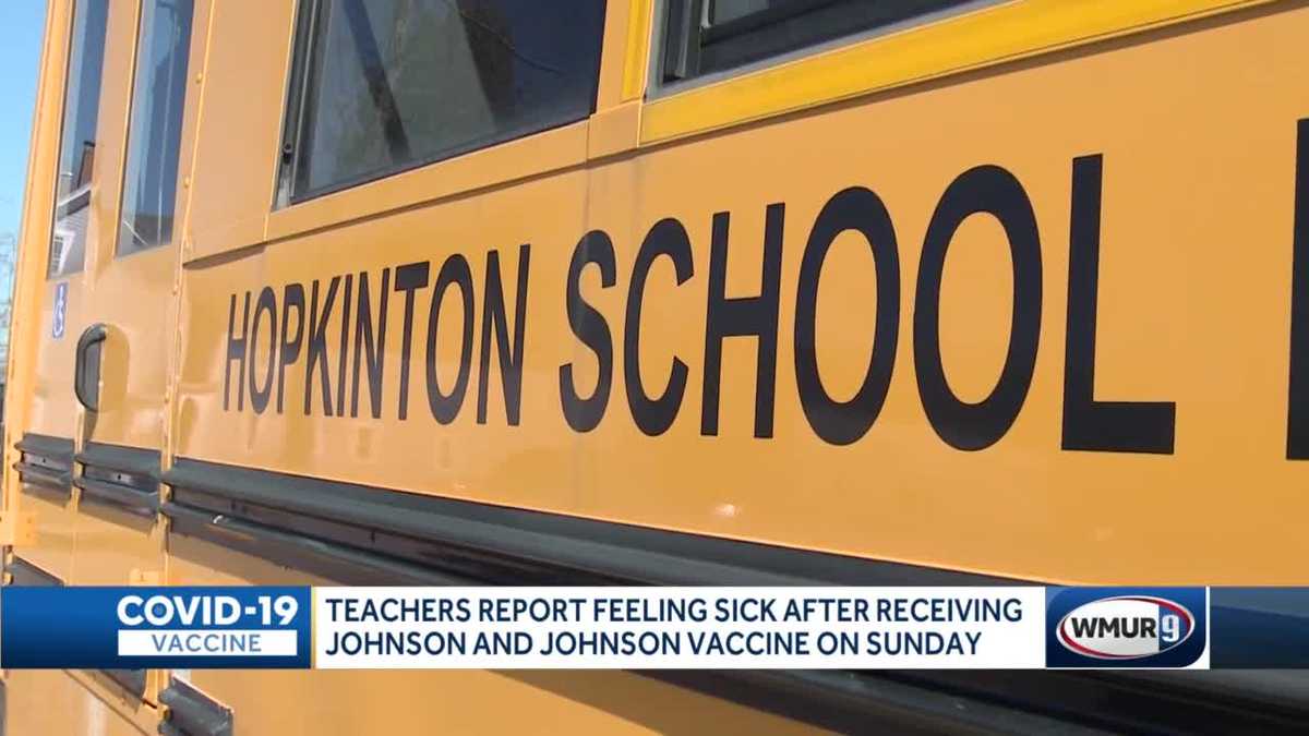 Classes canceled after teachers report symptoms following vaccinations