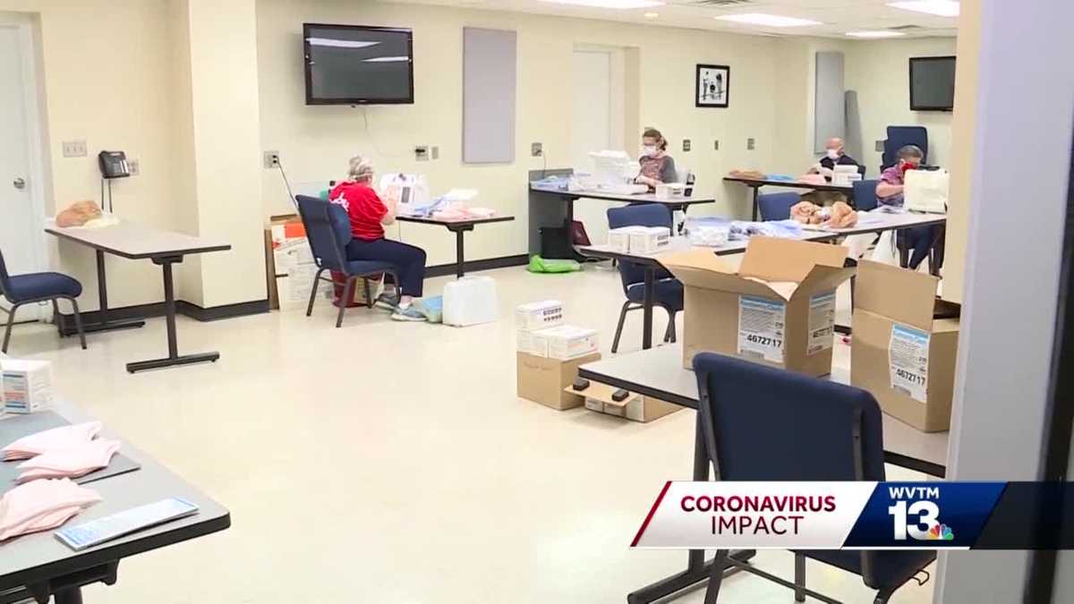 Volunteers in Tuscaloosa repair thousands of damaged N95 masks