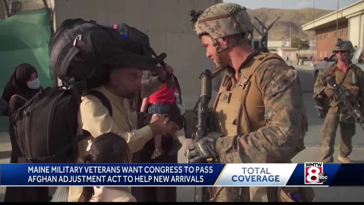 Maine military veterans press Congress to let newly arrived Afghan ...