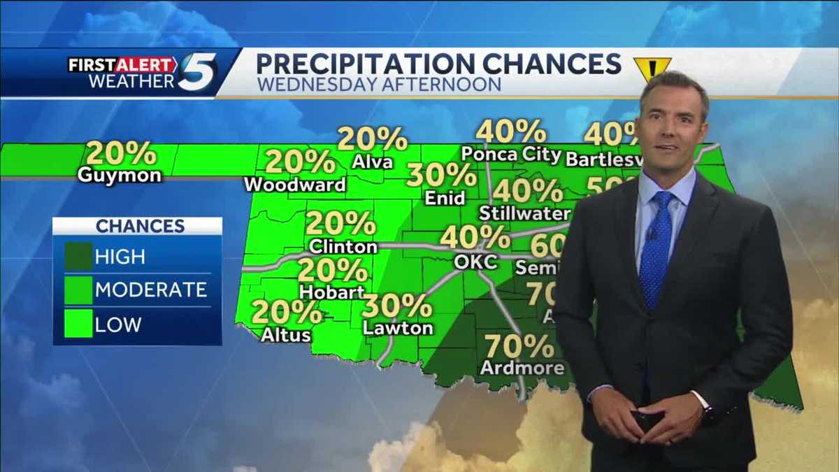 FORECAST: Rain today, risk increasing