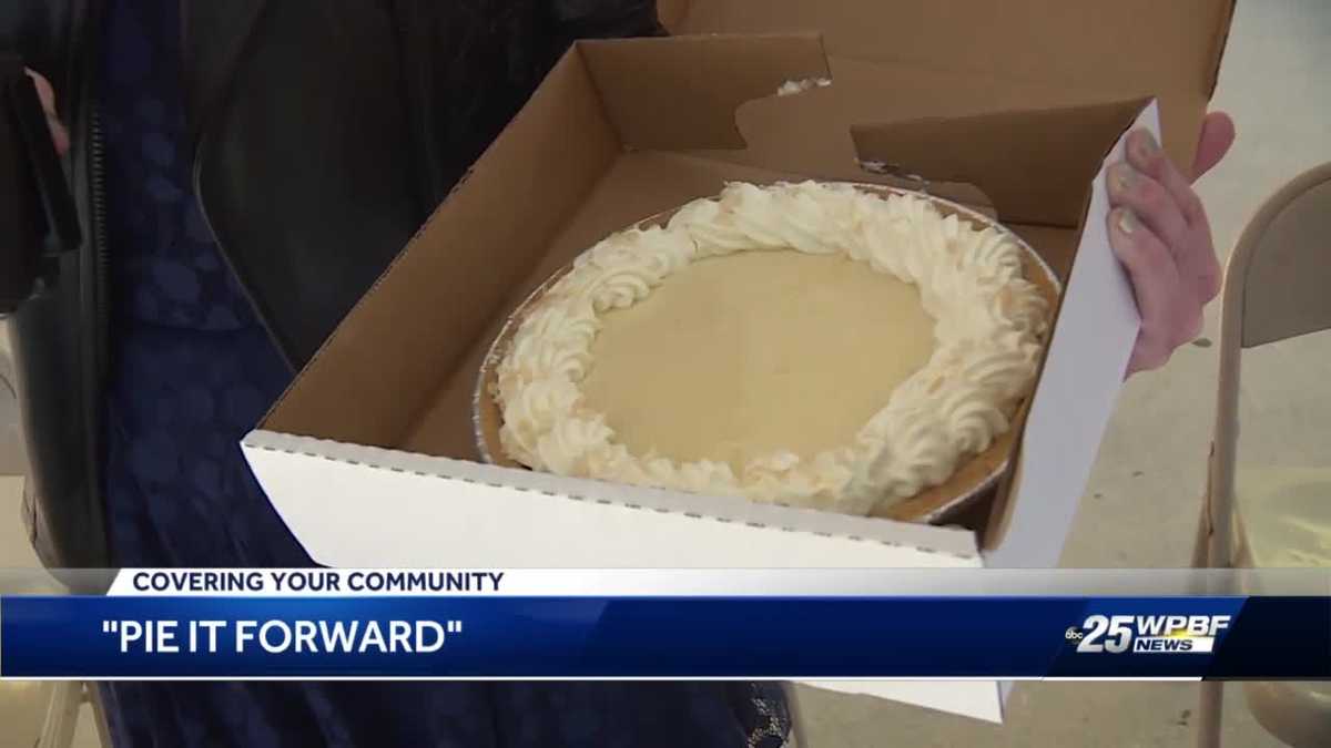 Meals on Wheels' "Pie it forward"