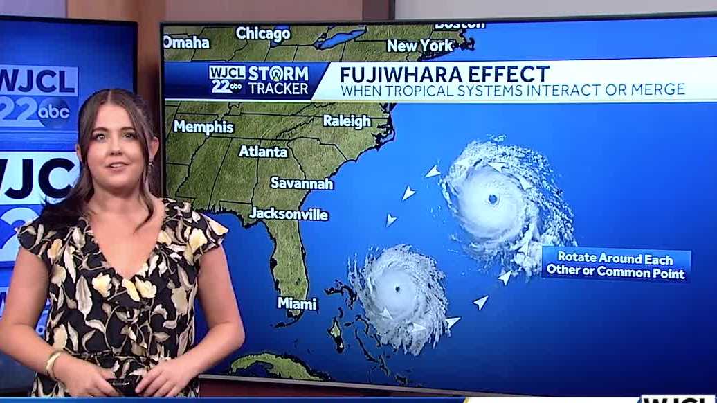 Fujiwhara Effect: Rare tropical phenomenon could happen next week