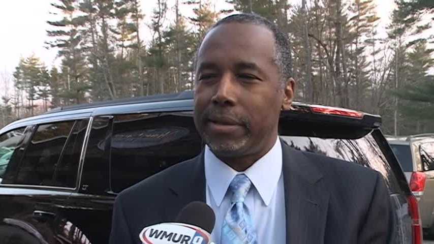 Carson discusses potential campaign in Hollis