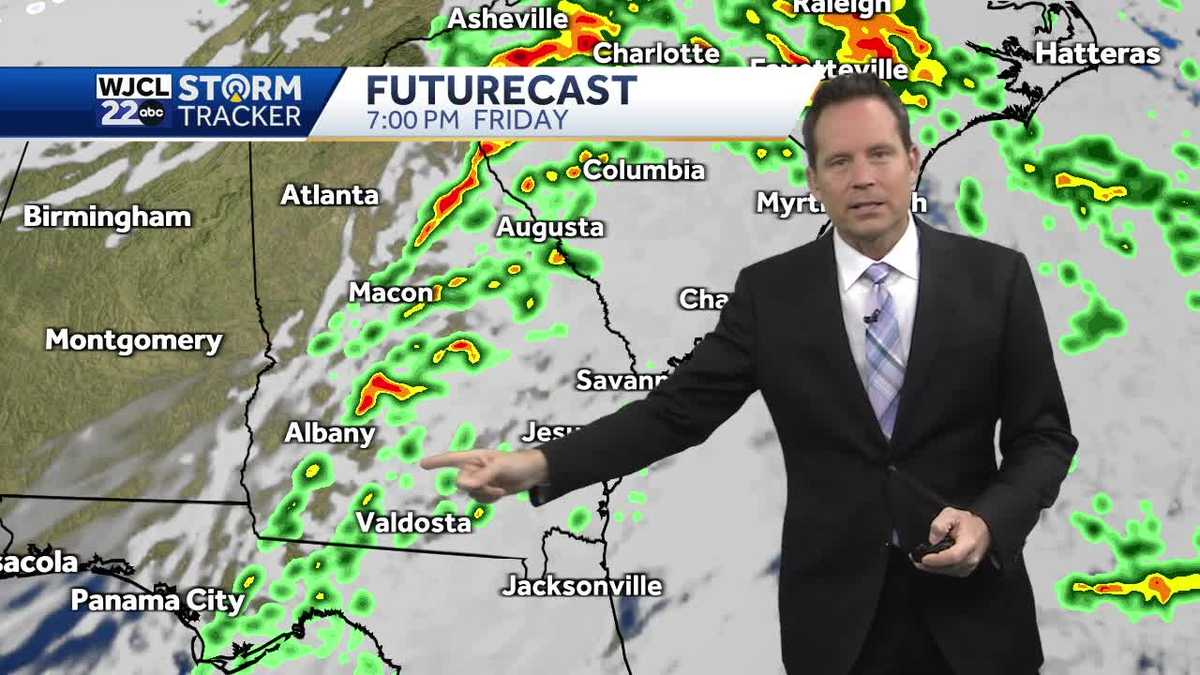 Savannah: Tracking the next chance of severe weather