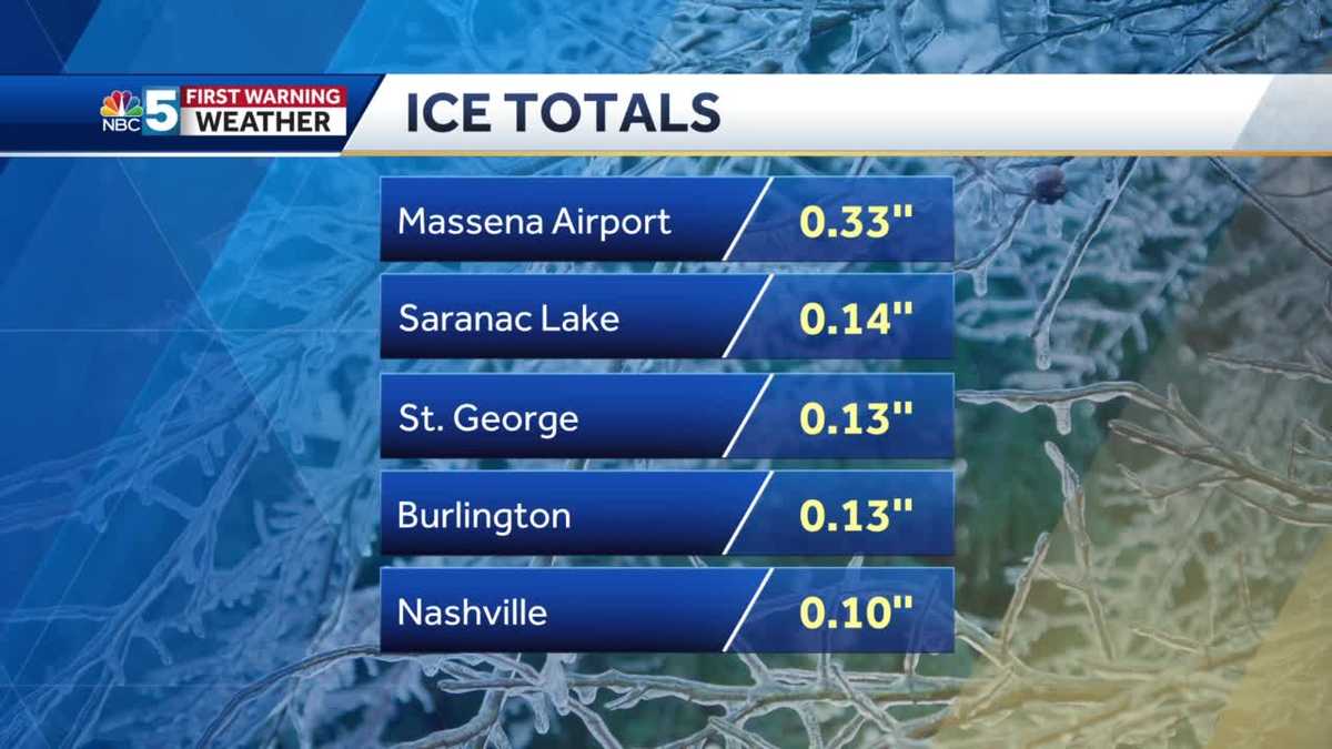 See ice totals in your community