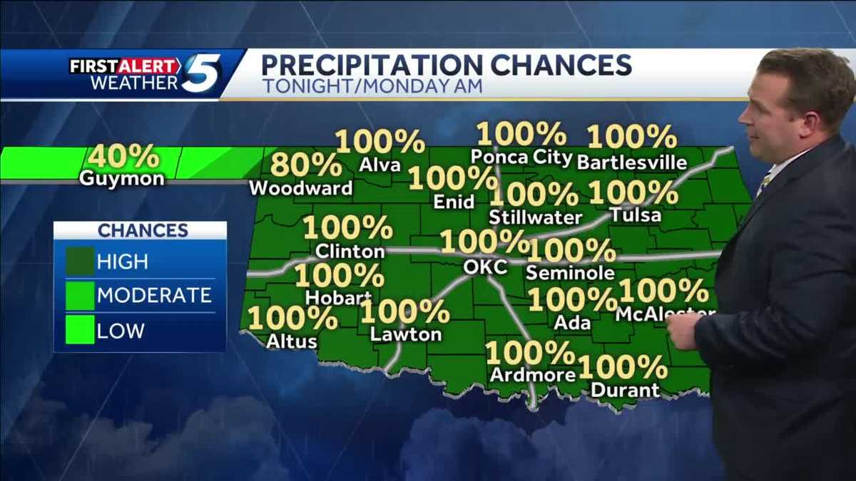 Forecast: Rain Likely Tonight