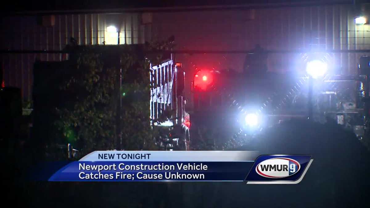 Truck catches fire in Nashua Truck catches fire in Nashua
