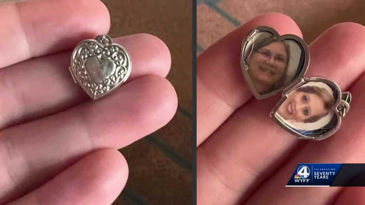'I didn't think I would ever see it again': Girl reunited with locket ...