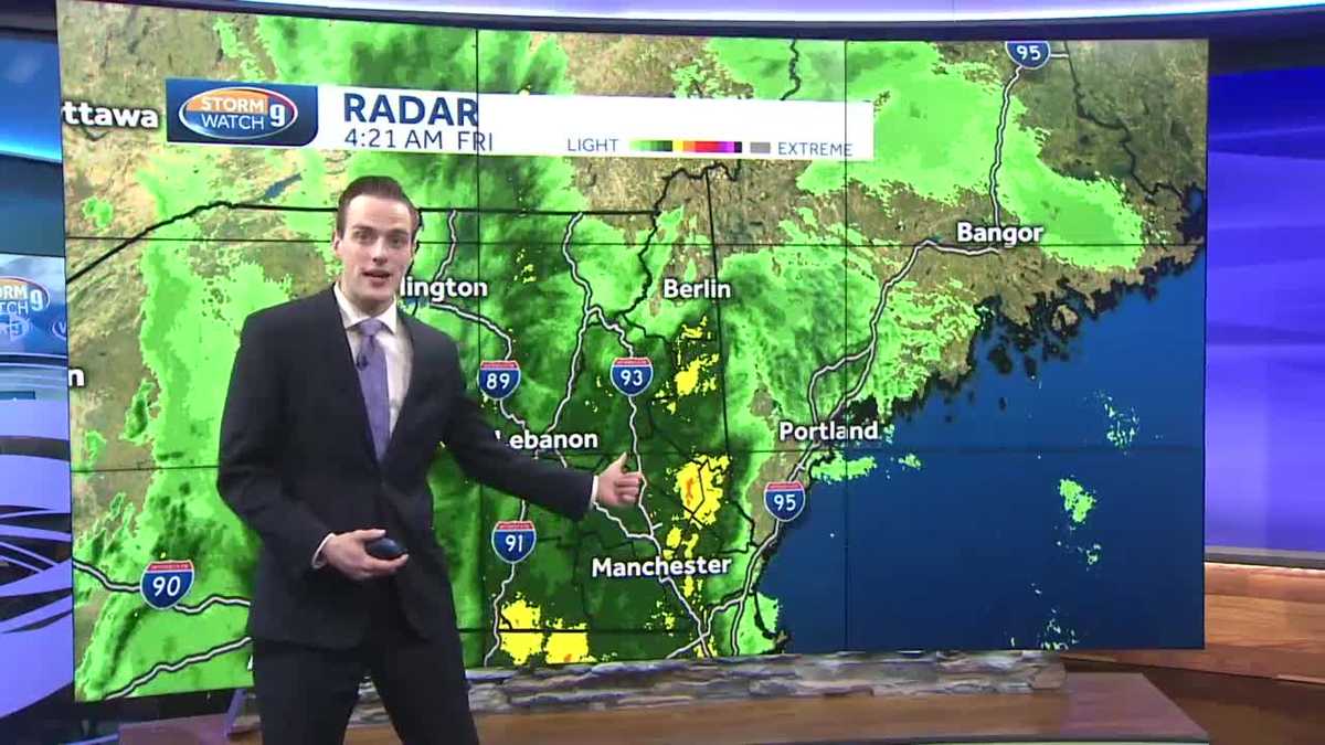 Watch: Heavy rain, thunderstorms
