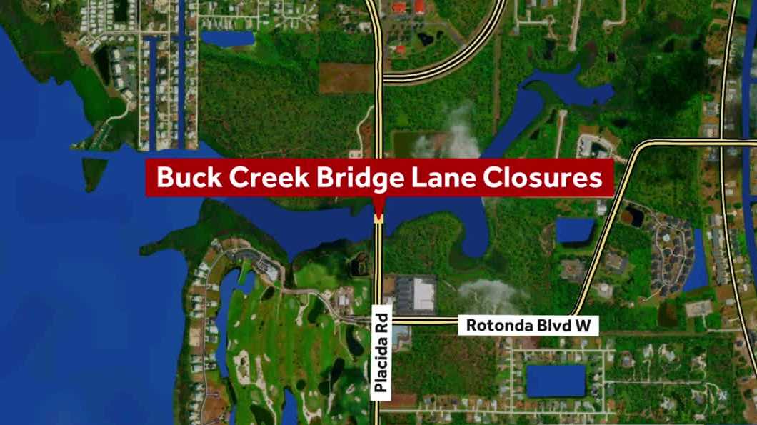 Buck Creek Bridge set to have daily lane closures until September
