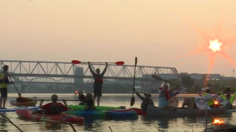 Paddlefest Countown: Kicking off with the annual 'sunrise paddle' event