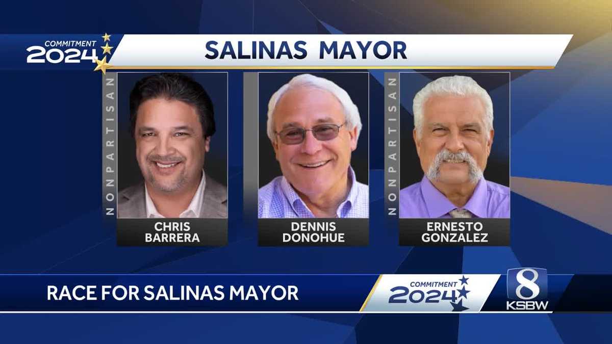 Commitment 2024: 3 candidates look to become Salinas' next mayor