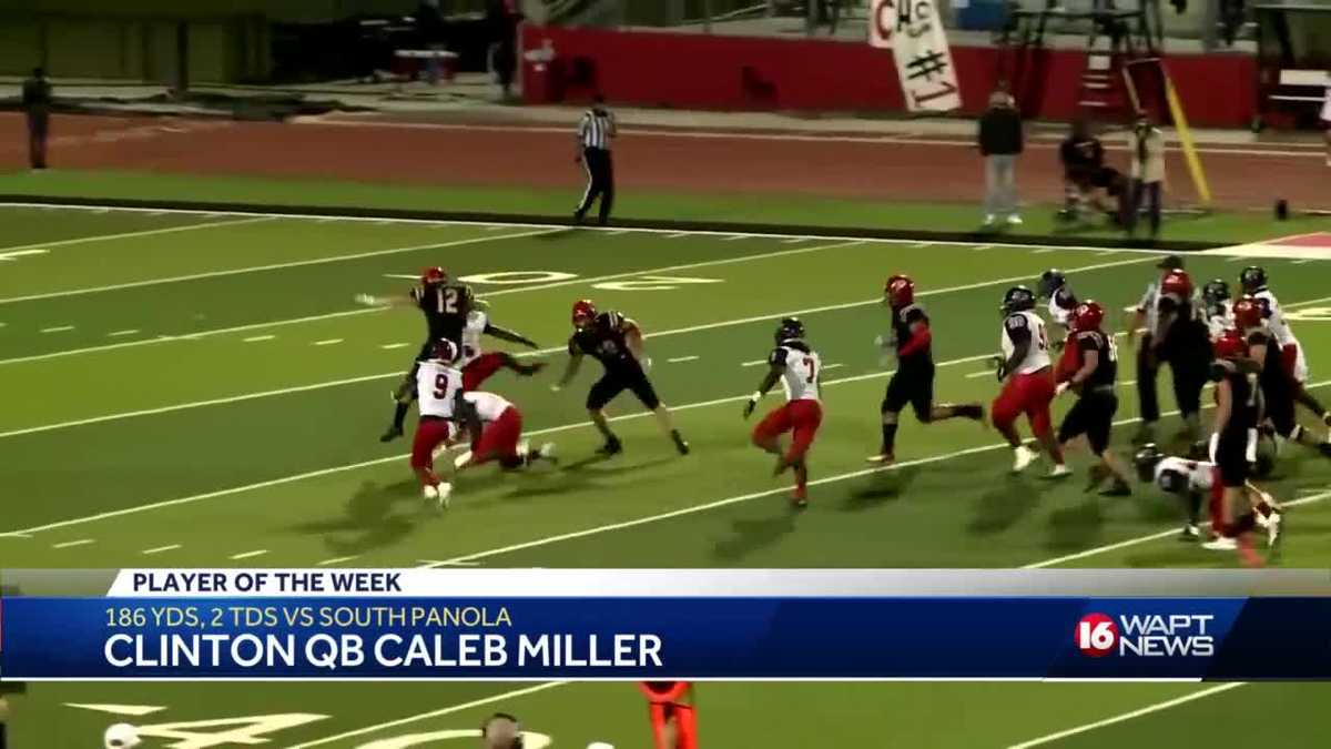 Player of the Week: Clinton QB Caleb Miller