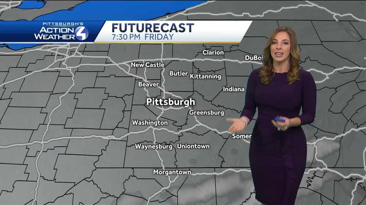 Pittsburgh's Action Weather forecast: A nice weekend ahead