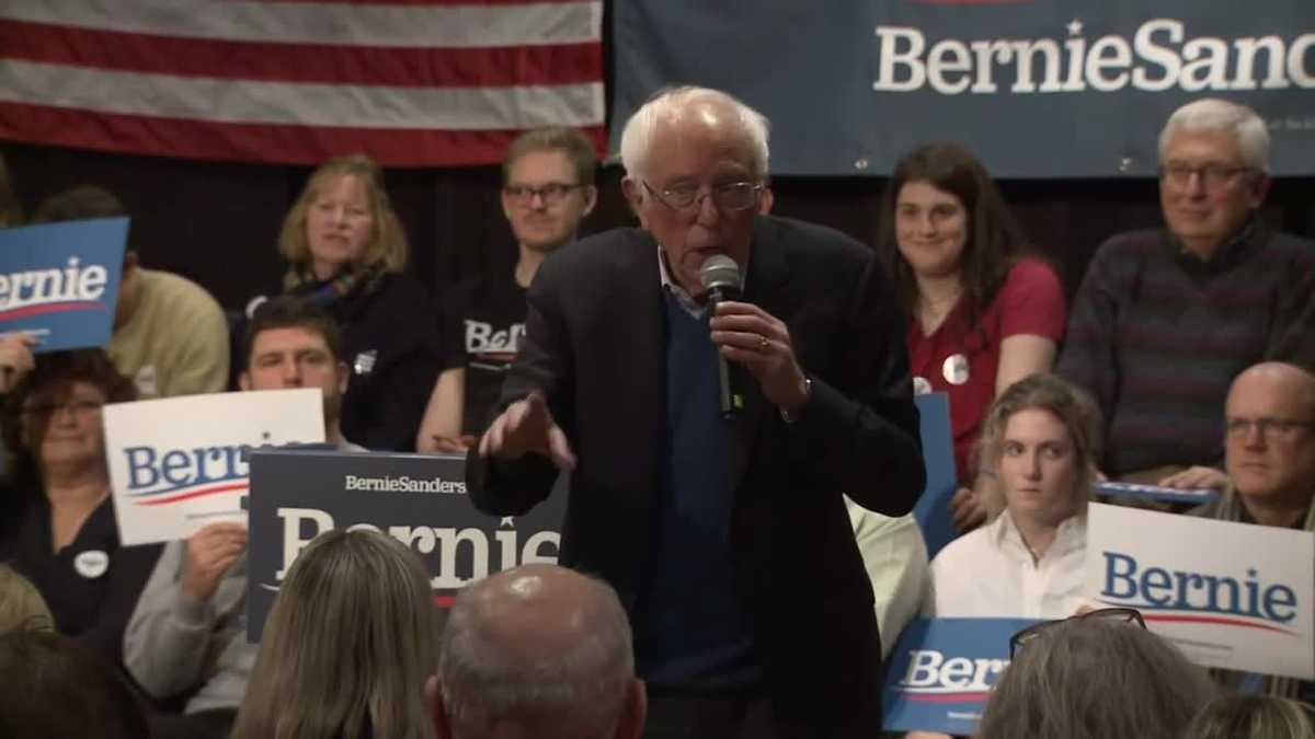Raw video: Bernie Sanders hold town hall event in Lebanon