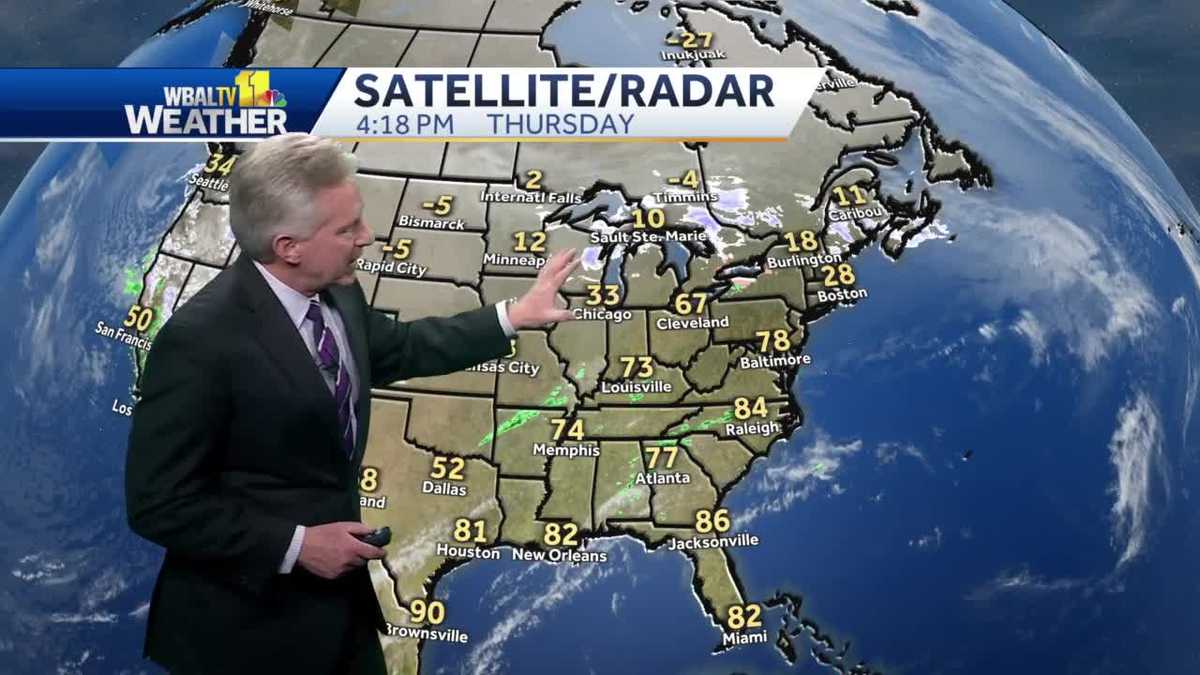 After record-breaking high, temperatures to plummet