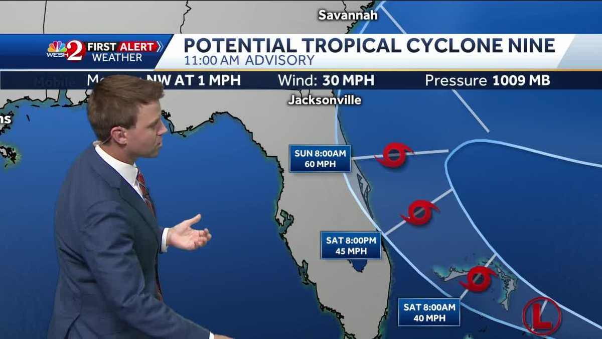 Tracking Potential Tropical Cyclone 9