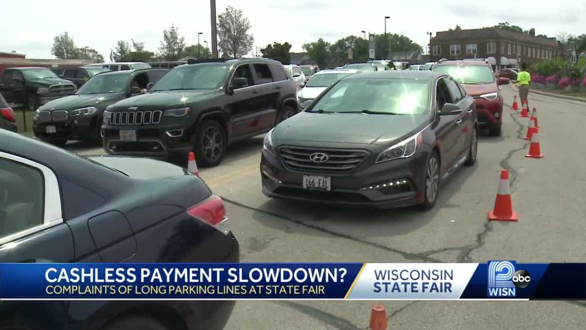Wisconsin State Fair parking lines improve