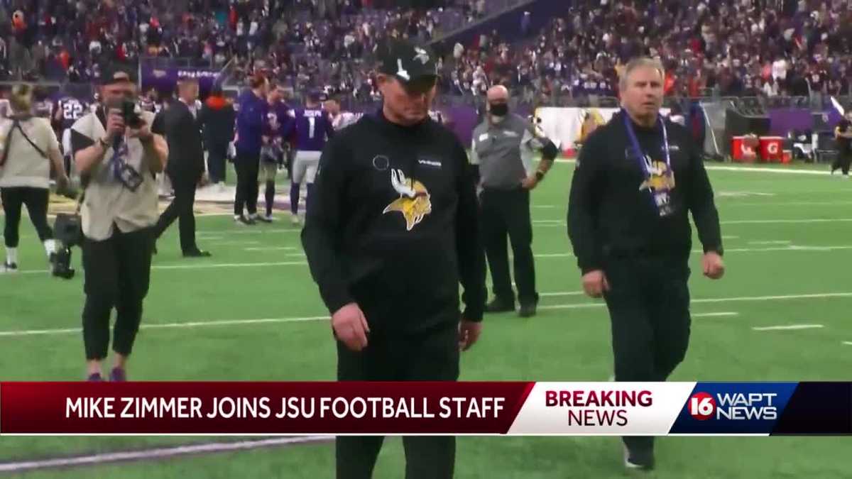 Mike Zimmer joins the JSU football staff