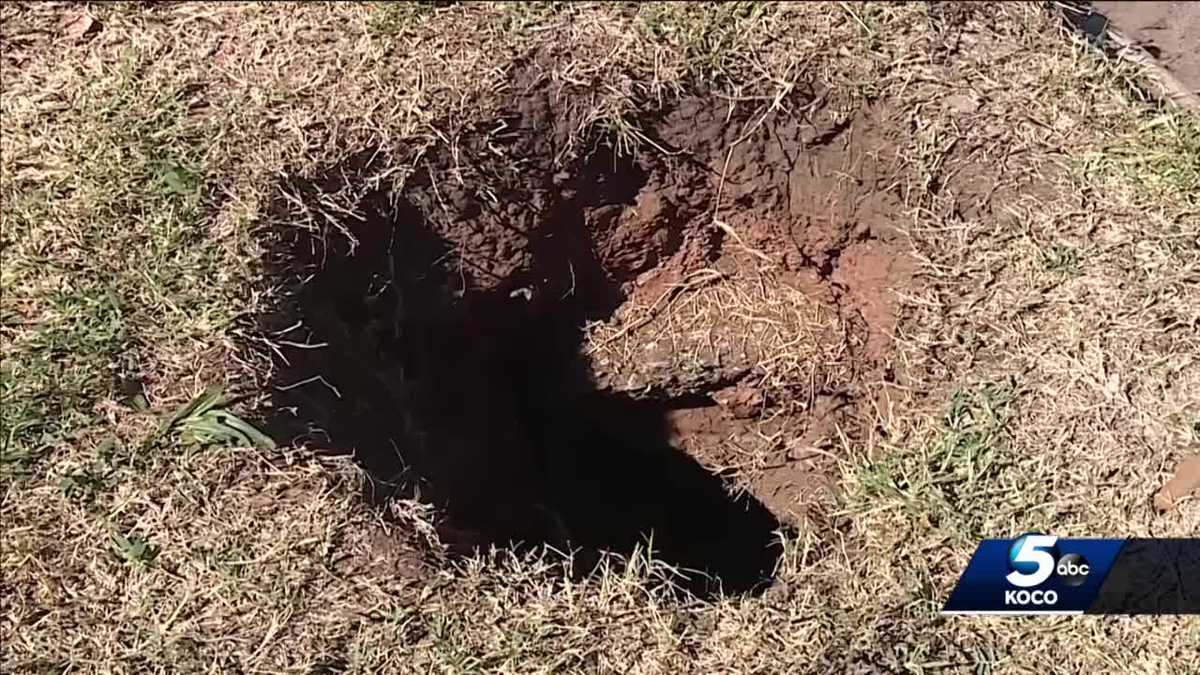 Woman found in hole in Midwest City, rescued by firefighters