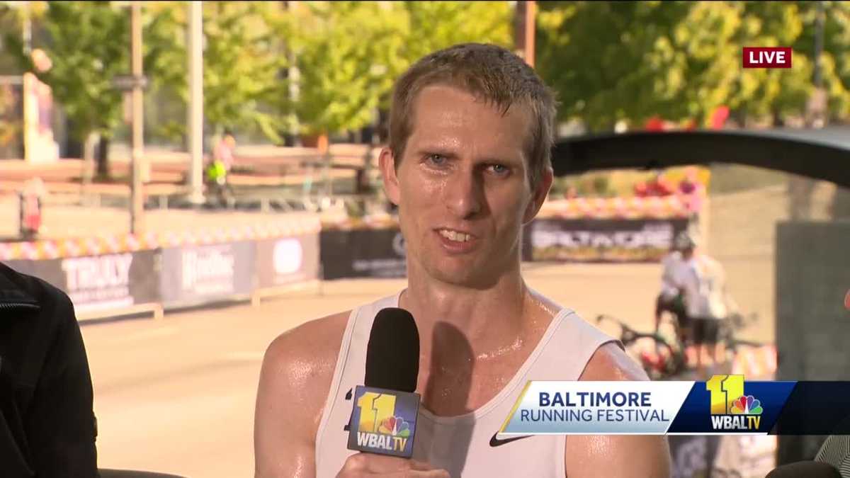 Robby Creese winns Baltimore marathon