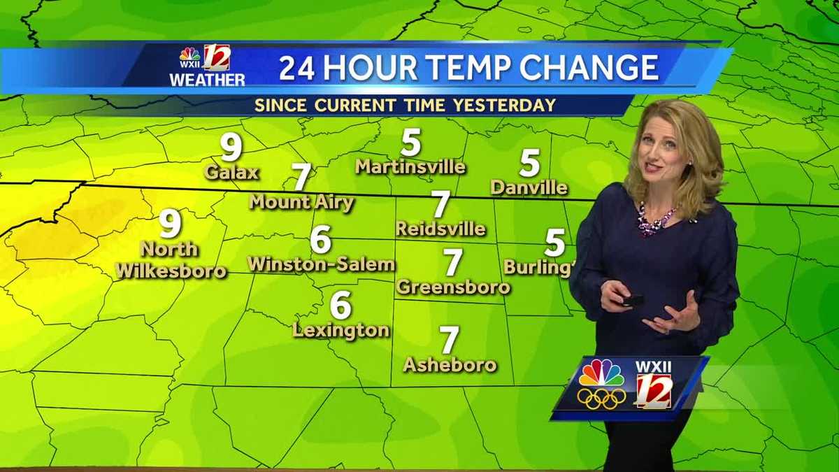 WATCH Michelle's Forecast: COLD Blasts this week and Slight Chances for ...
