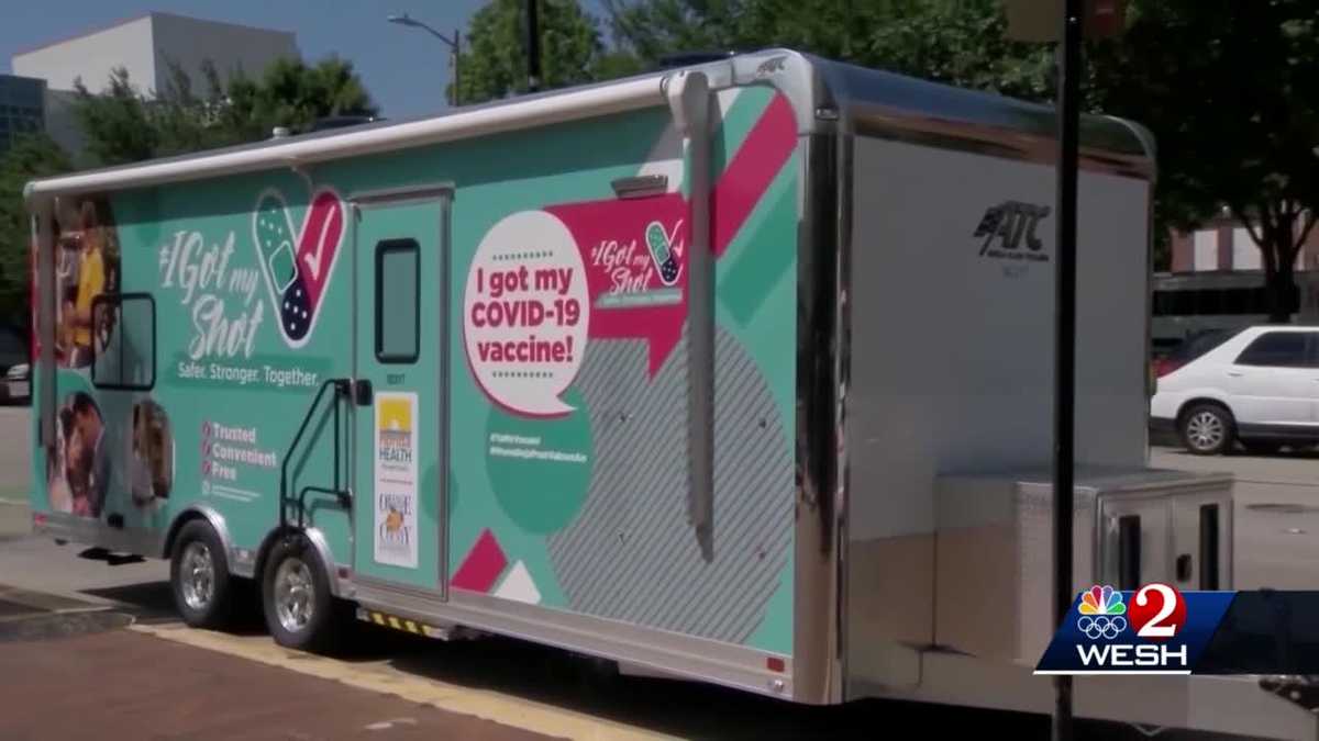 Orange County dispatches mobile vaccination unit throughout community