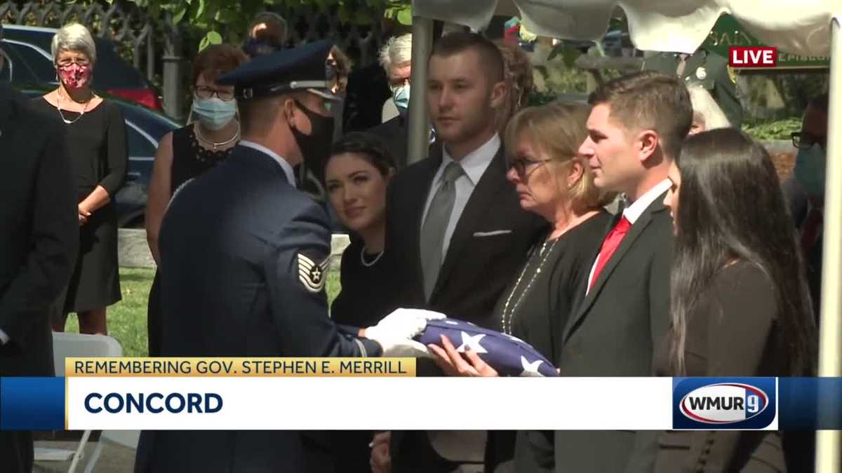 Full video: See the memorial service for former Gov. Steve Merrill