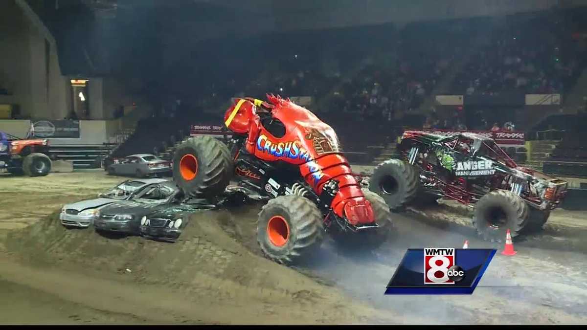 Monster truck tour rolls through Portland