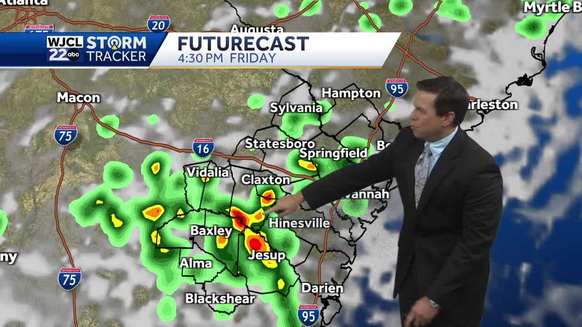 Umbrella needed for Father's Day weekend with heavy rain possible