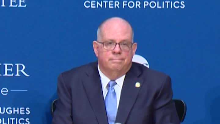 Hogan reflects on tenure, urges people to get COVID-19 vaccine