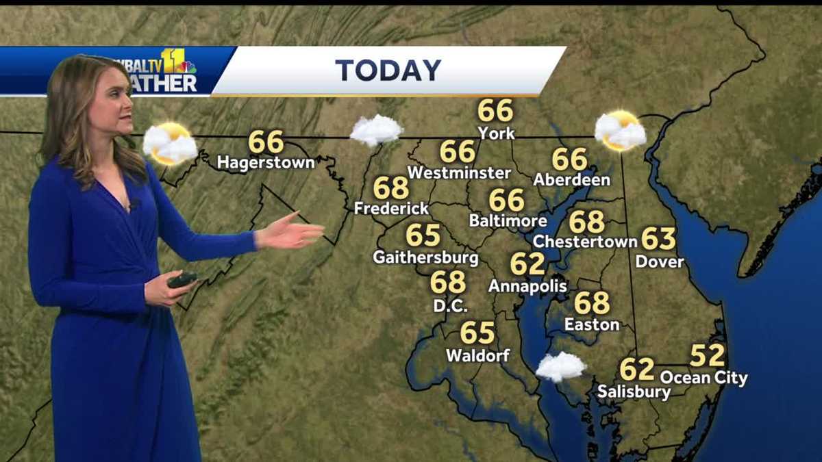 Increasing cloud coverage Tuesday