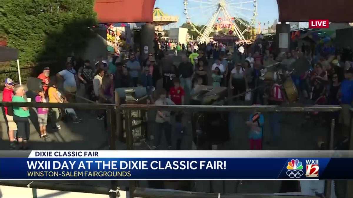 WXII 12 News Day at the Dixie Classic Fair