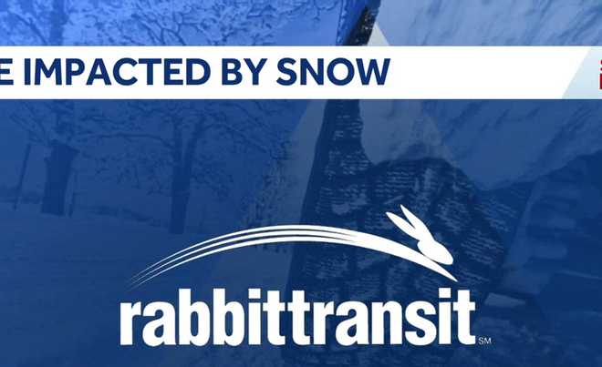 All rabbittransit services canceled due to Pa. snowstorm