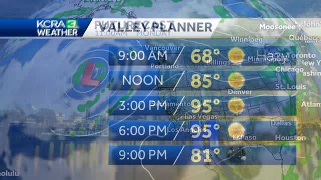 Warmer weather ahead.