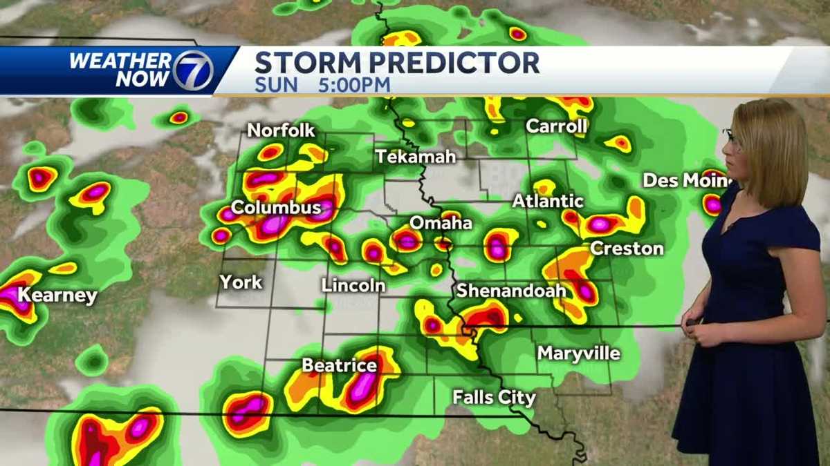 Severe storms possible Sunday afternoon and evening Severe storms possible Sunday afternoon and evening
