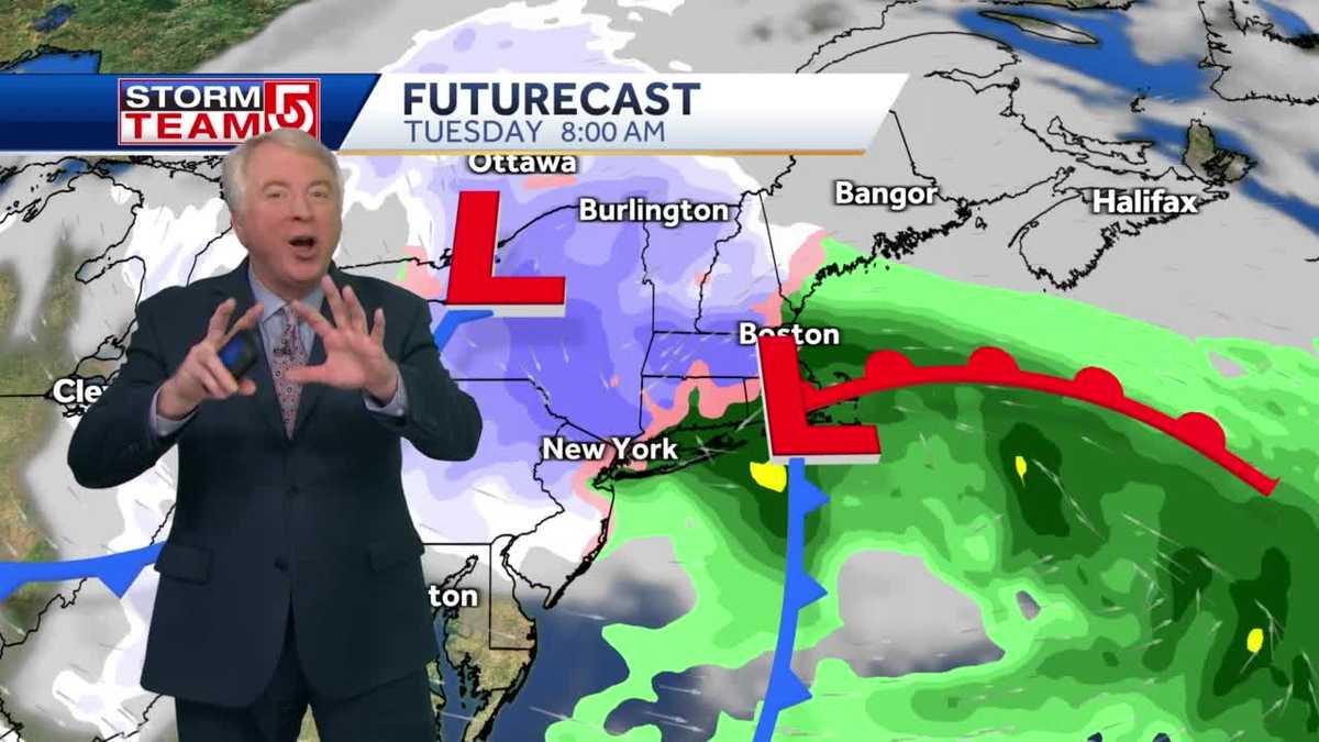 Video: Watching impactful coastal storm early next week