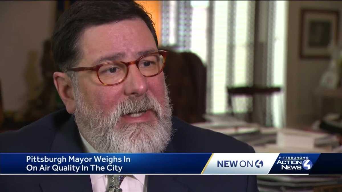 Pittsburgh mayor weighs in on air quality in region