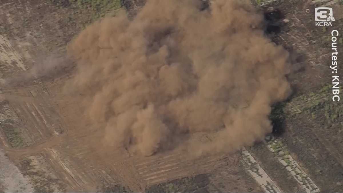 Ammo from crashed F-16 safely destroyed