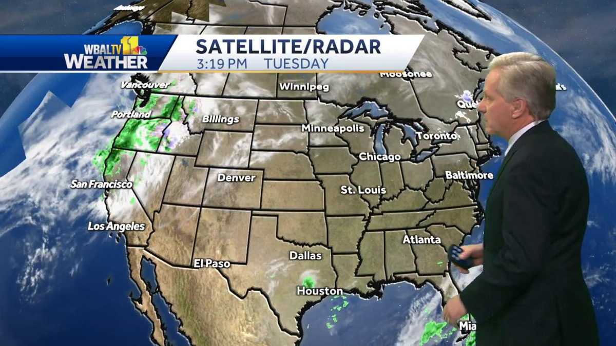 Mix of sun, SW breeze means milder weather