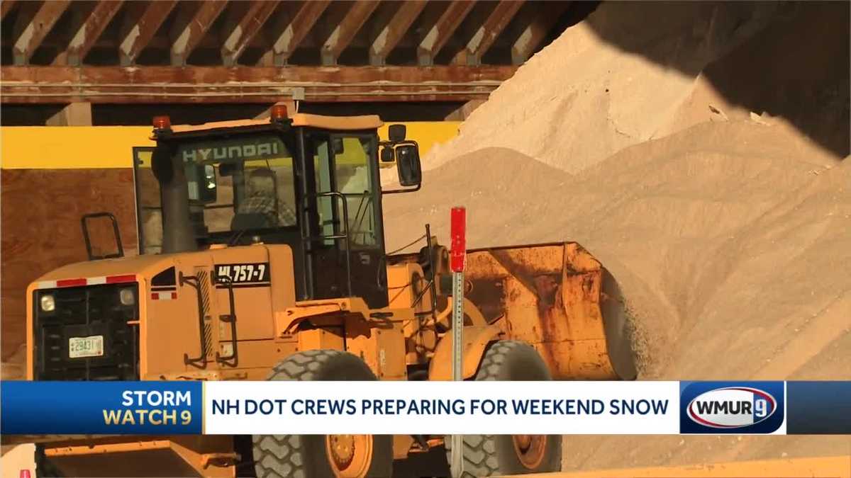 Transportation crews prepare for first plowable snow in NH