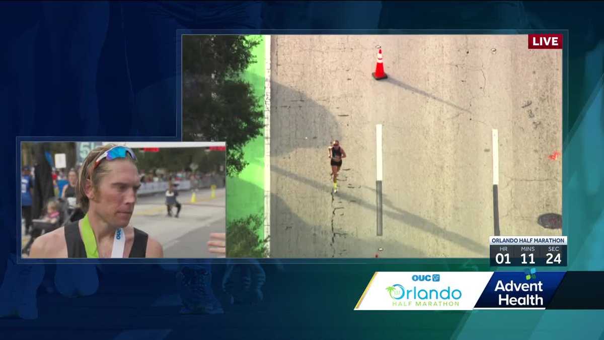 Reid Buchanan wins OUC Orlando Half Marathon