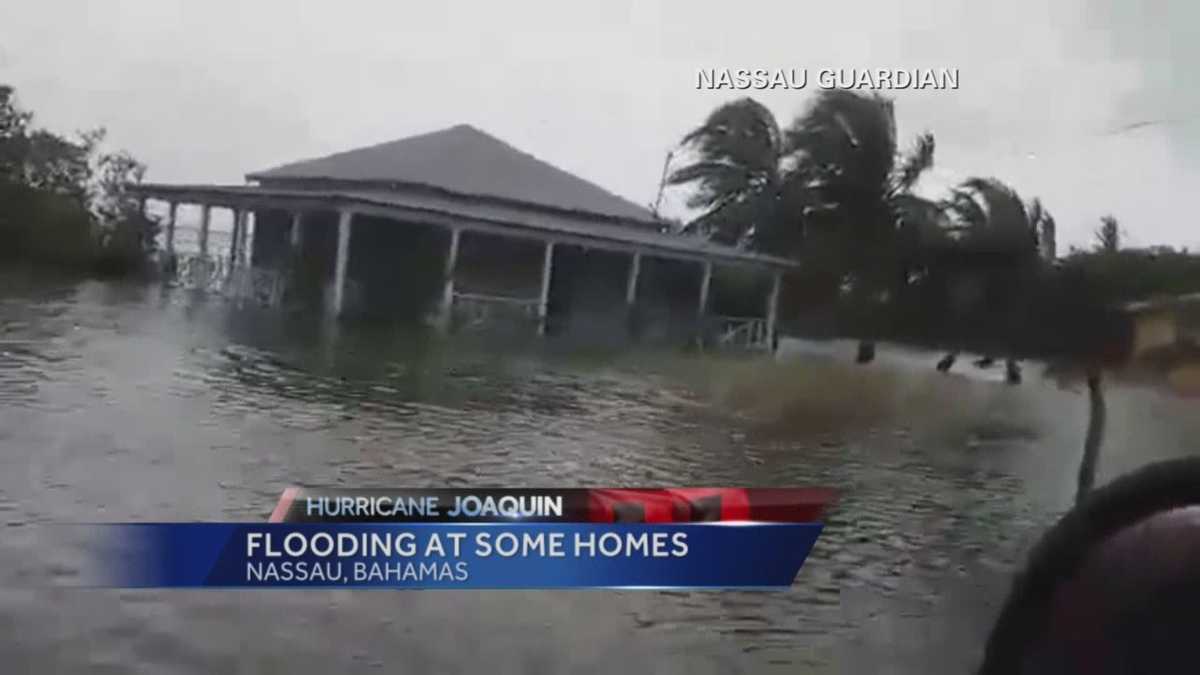 Joaquin brings major flooding to Nassau, Bahamas
