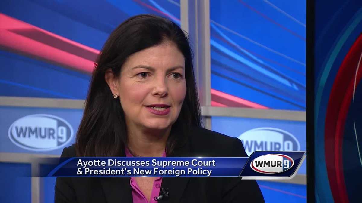Ayotte discusses Supreme Court, Trump's new foreign policy