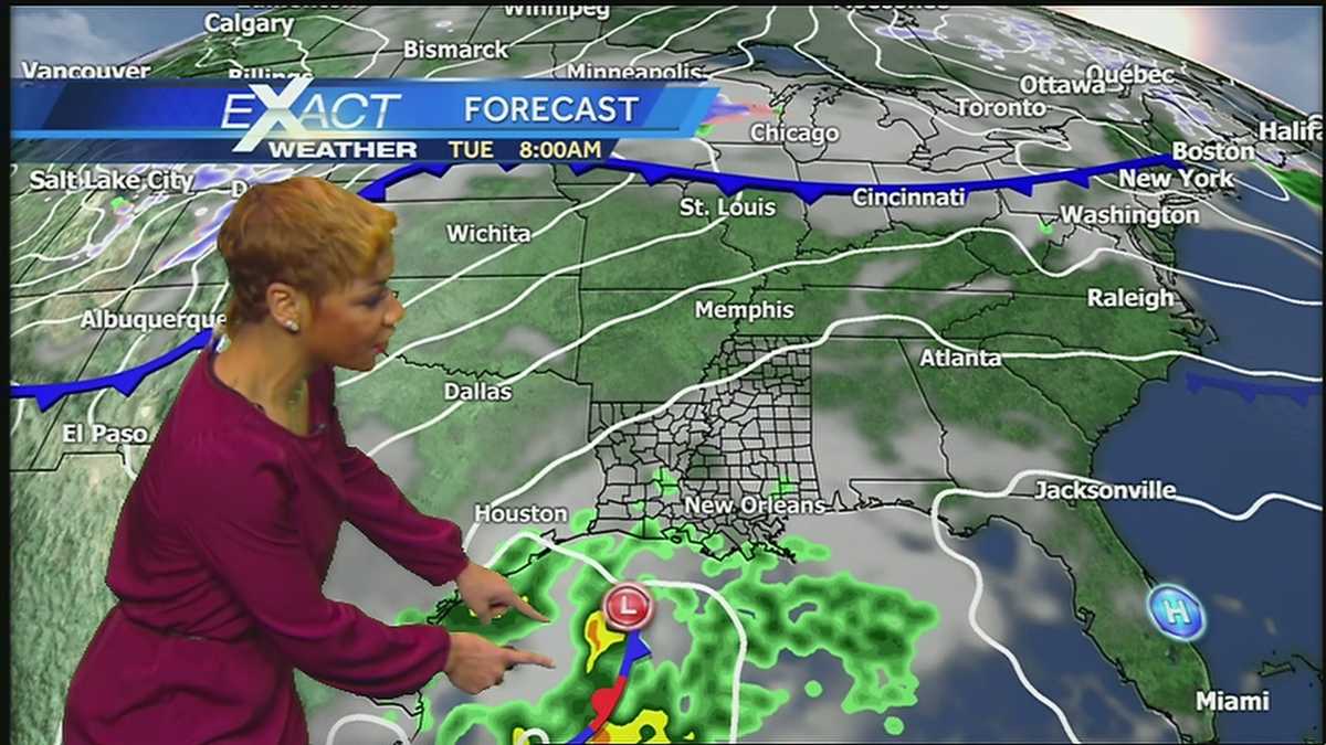 Mild Monday; Wet Weather Tuesday