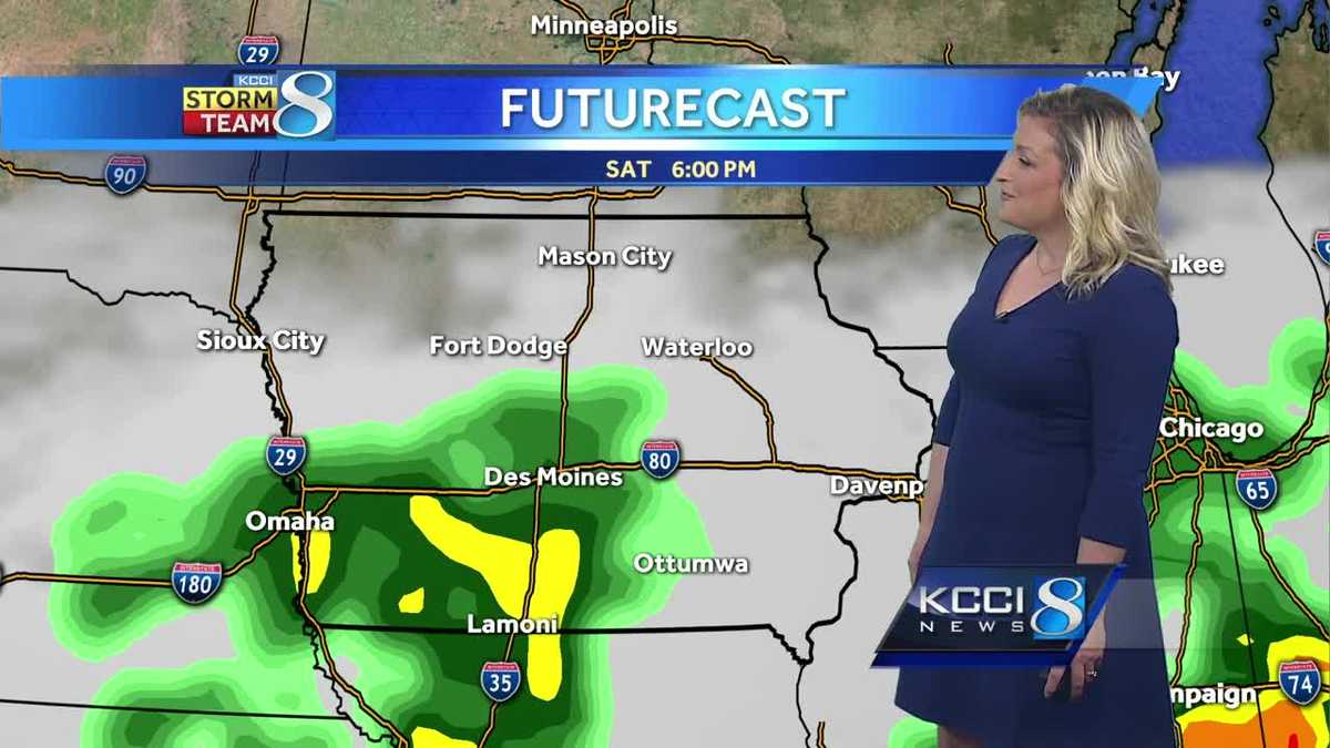 Videocast: Wet weekend forecast