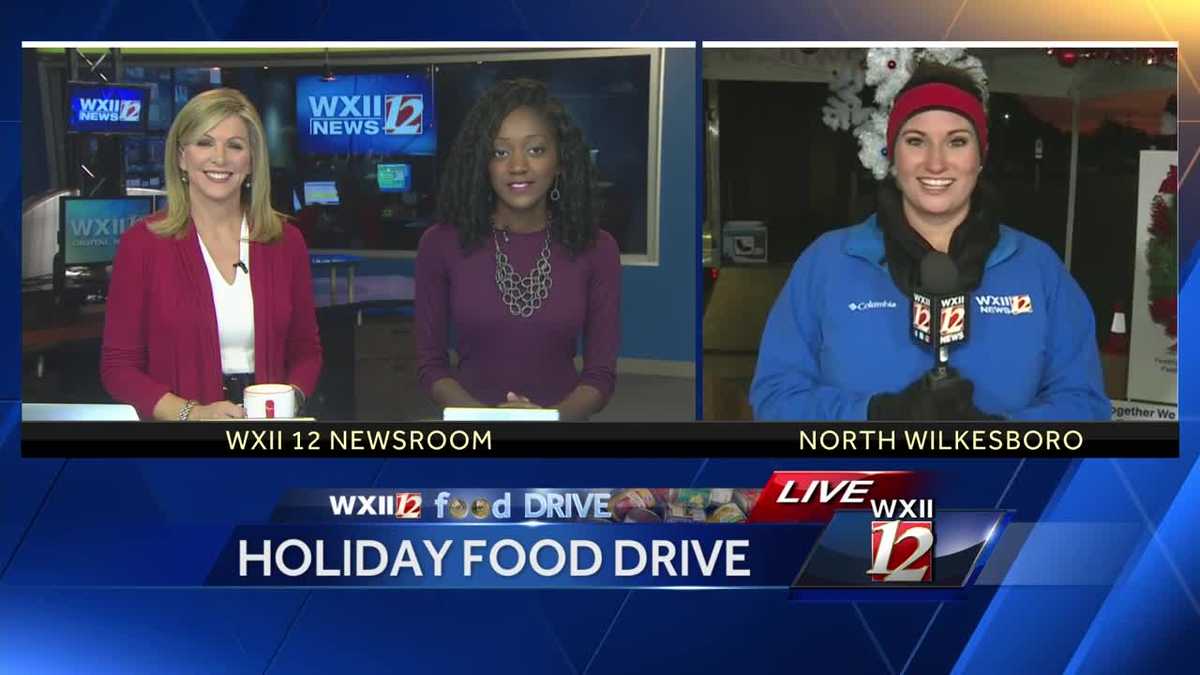 WXII 12 Food Drive Begins