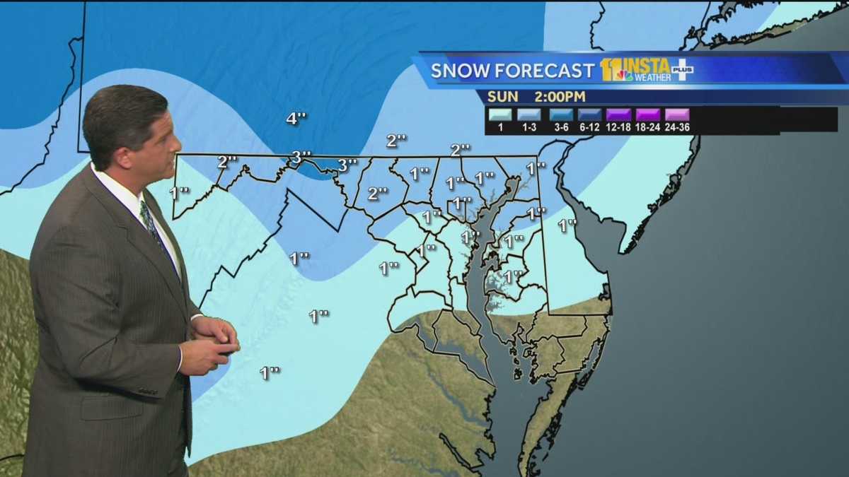 Snow, freezing rain, ice coming Sunday