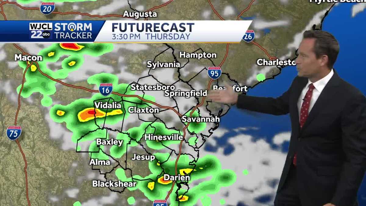 Savannah: Tracking the tropics and rain chances