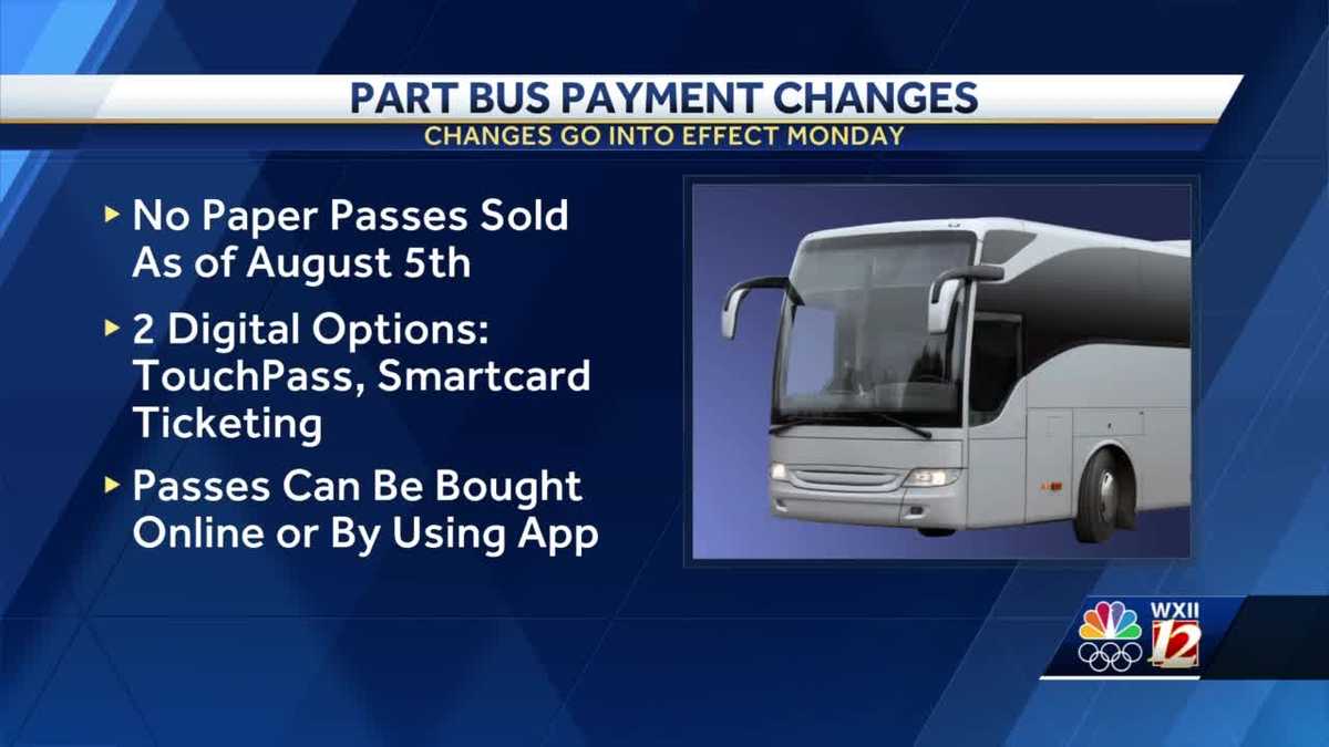 Ticket changes for some buses in Triad start Monday